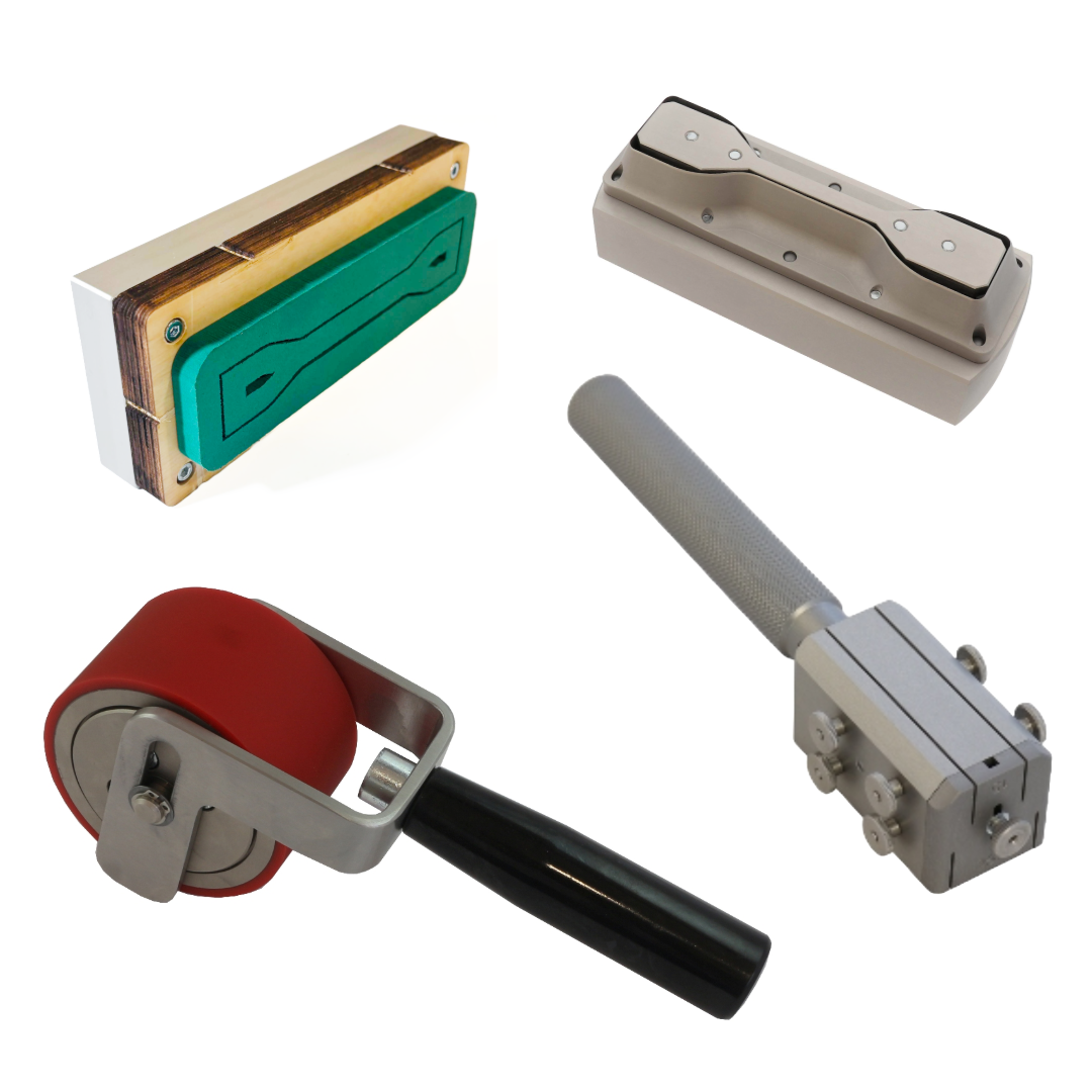 Material Testing Sample Preparation Cutters Dies Peel Rollers - JLW
