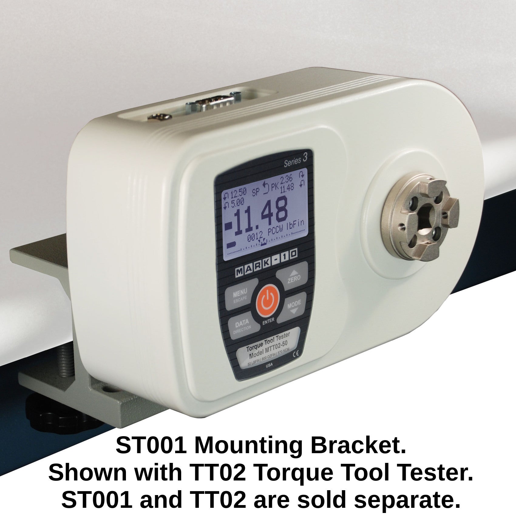 Mark-10 ST001 Mounting Bracket for TT02 Torque Tool Tester - JLW