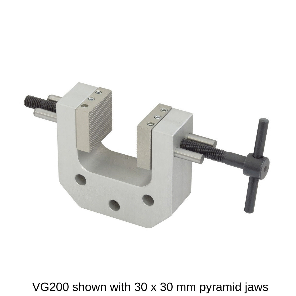 200 lbF Vise Grip for Tensile Testing with 4 Jaw Types | JLW Instruments